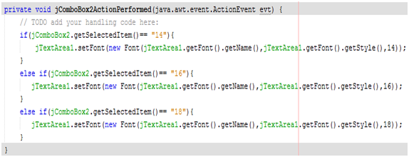 Membuat Komponen JTextArea, JComboBox dan Color Font Pada Netbeans | Jazuly