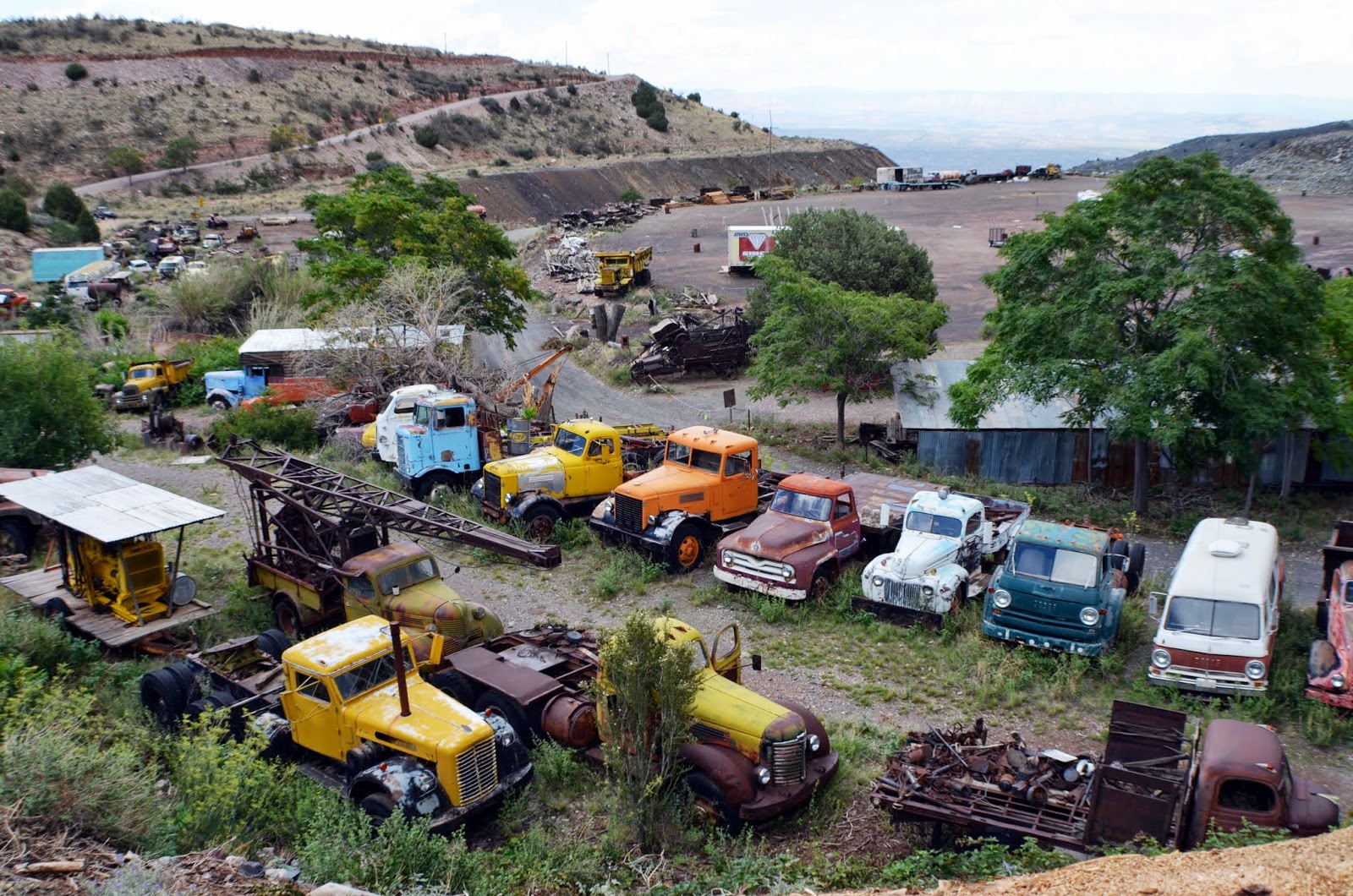 Some Day is Here: Ghost Towns in Arizona...Jerome and Haynes/Gold King Mine