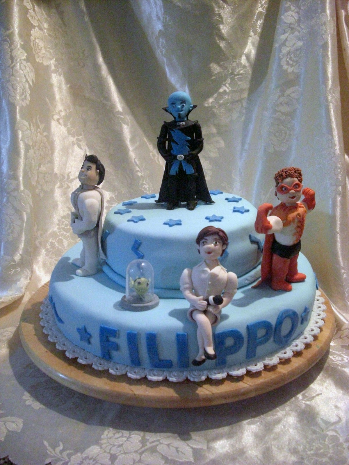 Elisa Giovannetti Cake Designer: Torta di compleanno: Megamind