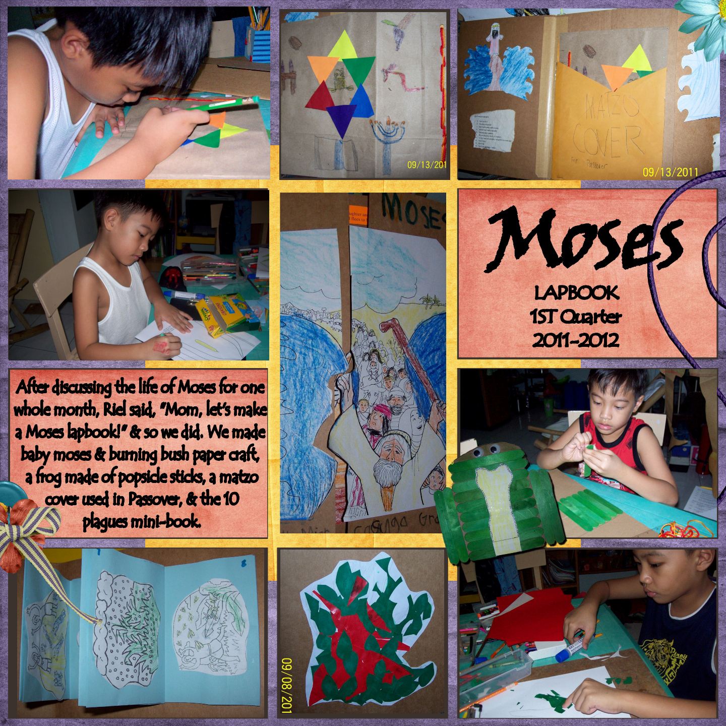 My Dwelling Place: Moses Lapbook