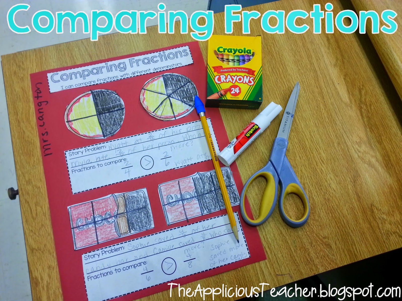 Fractions Part 2- With a FREEBIE! | The Applicious Teacher | Bloglovin’
