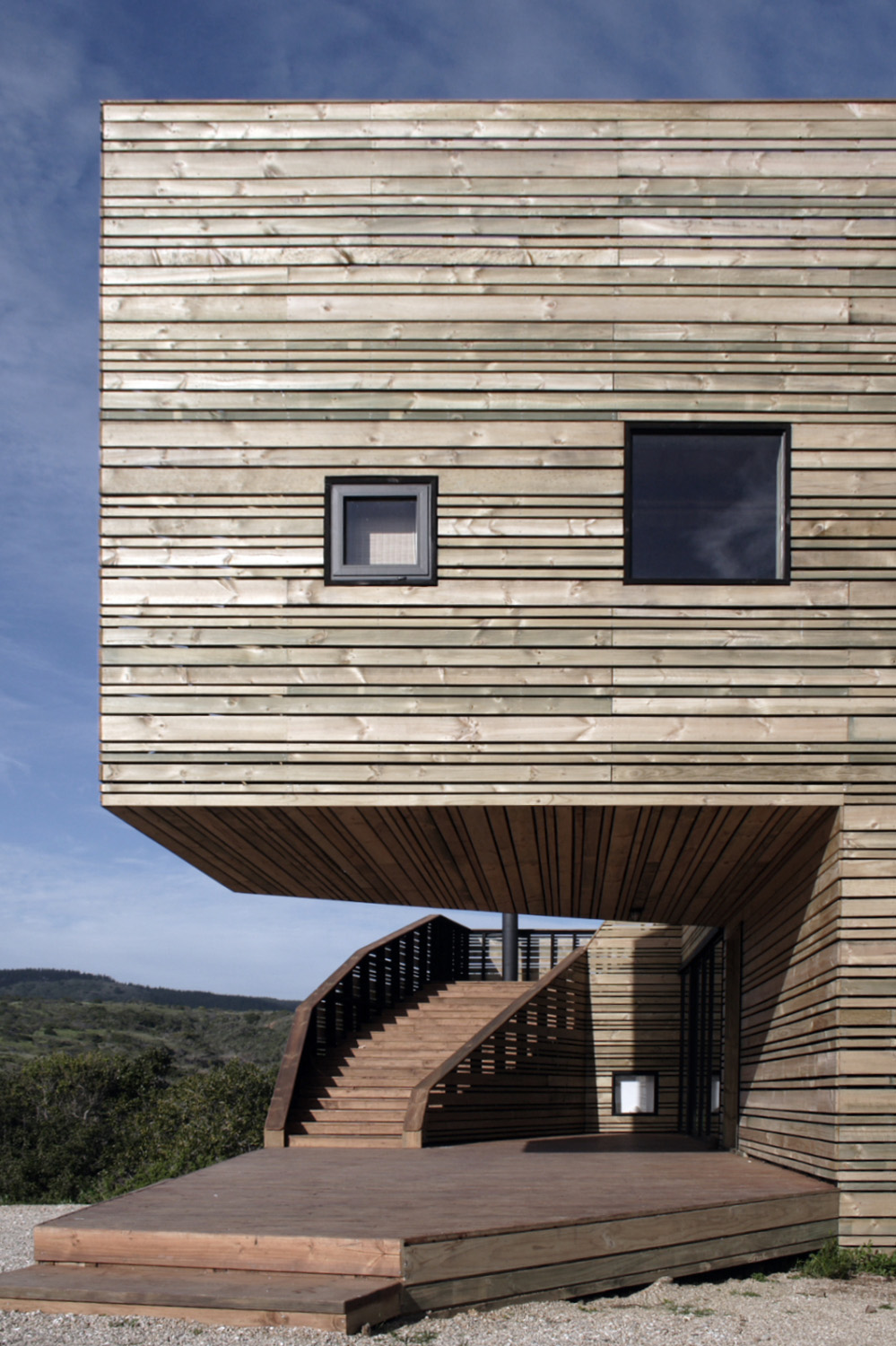 Timber ventilated facade house: Most Beautiful Houses in the World