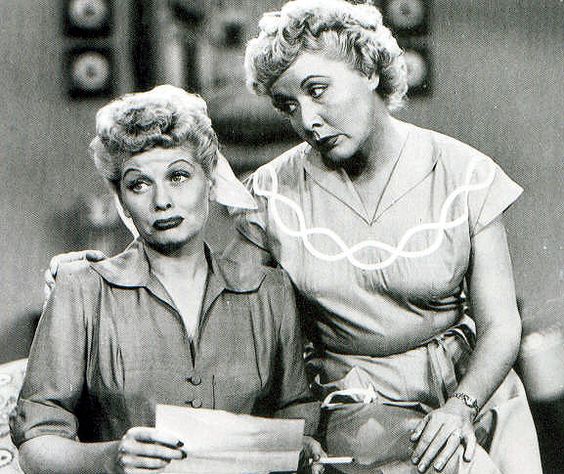 The Broke Costumer: Ethel Mertz and her Fabulous Wrap Dresses