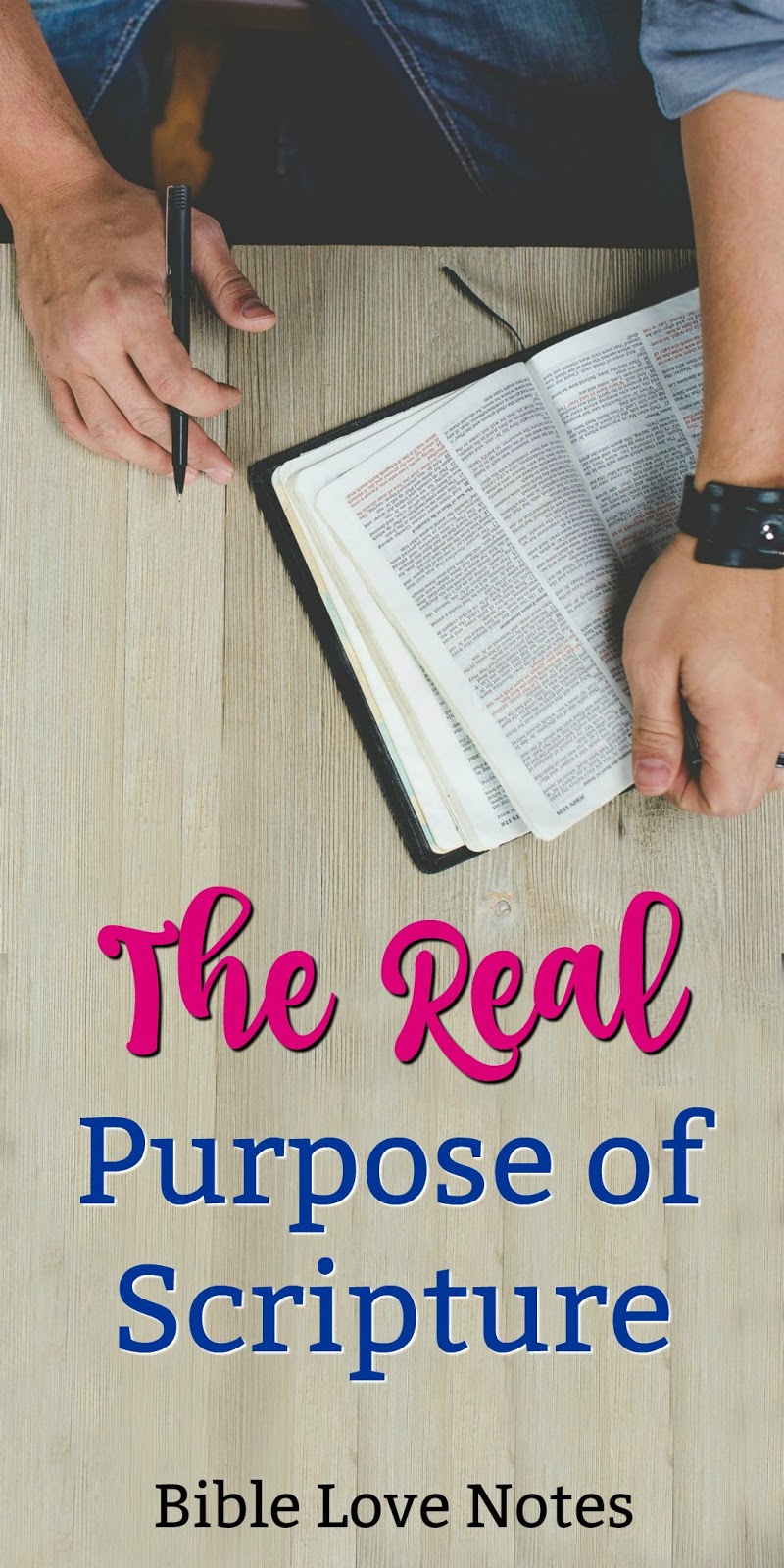 Bible Love Notes: Transformation, Not Information