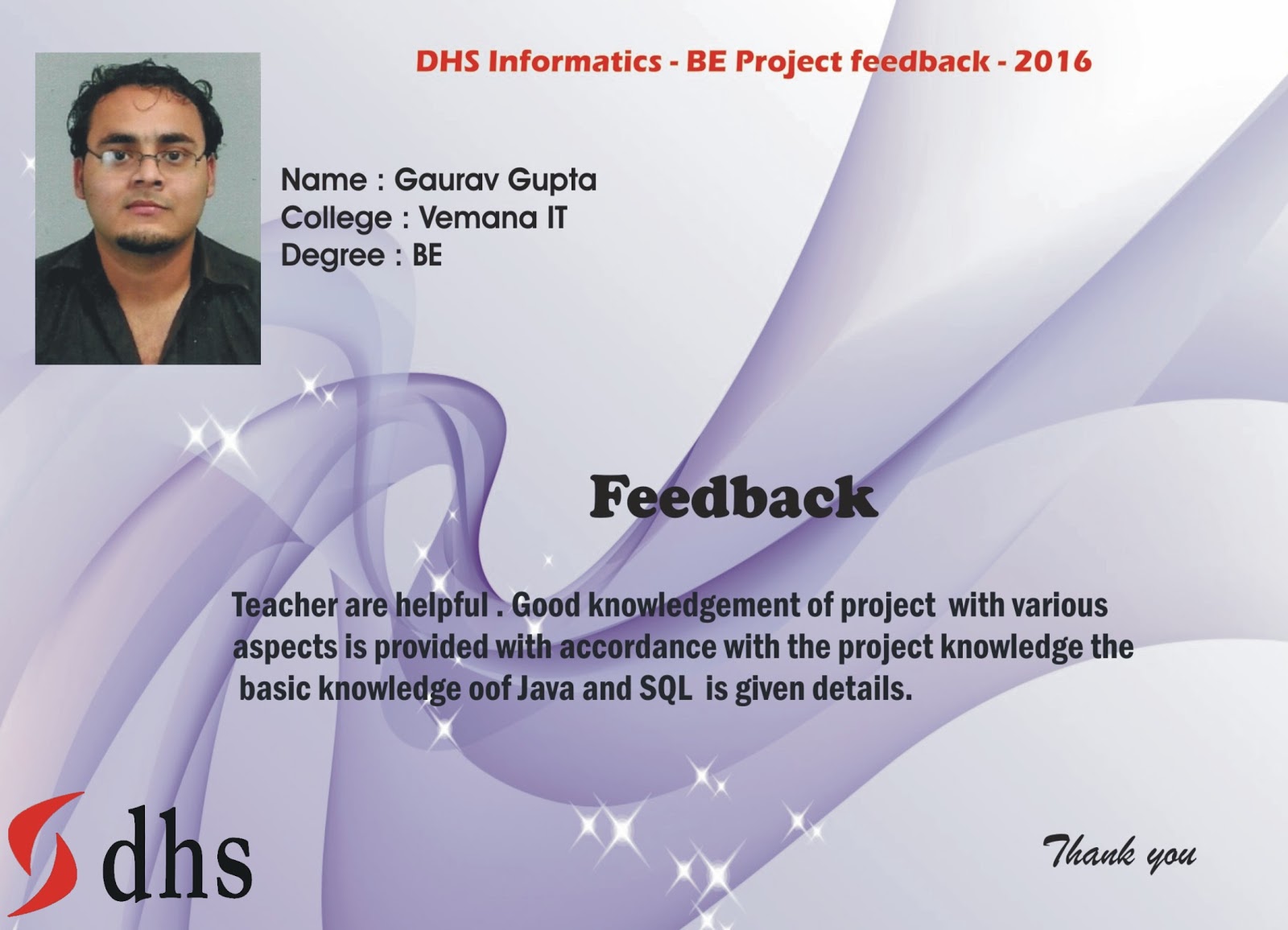 DHS INFORMATICS PROJECTS & INTERNSHIP +91 9845166723 | 2021 | 2022: DHS ...