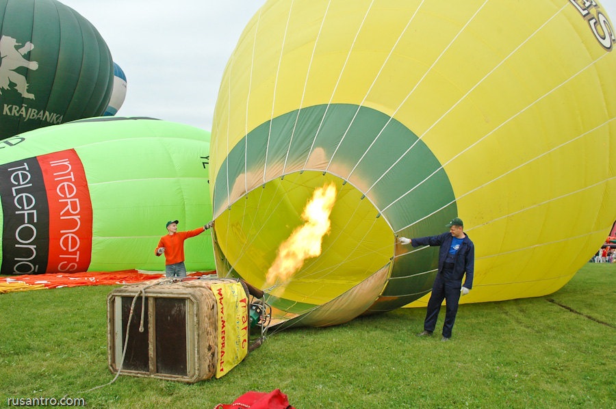 Gaisa Balonu Festivāls - ceturtais un pēdējais lidojums