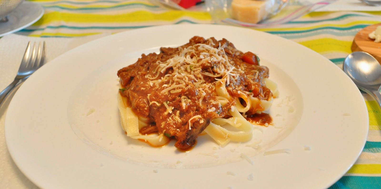 My Tiny Oven: Short Rib Ragu over Tagliatelle Pasta