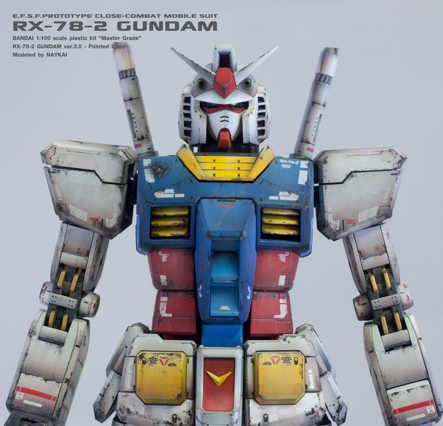 Custom Build: MG 1/100 RX-78-2 Gundam Ver. 3.0 + LED