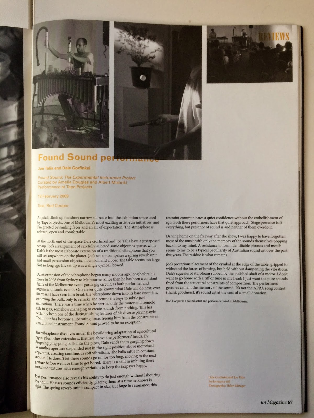 Found Sound: The Experimental Instrument Project