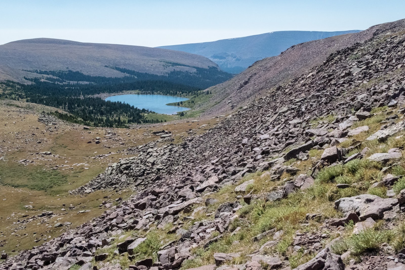 Eric's Hikes: Uinta Highline Trail Day 4 Chepeta Lake to Bowden Lake