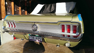 '67 Mustang Renovation Project: Installing Rear Applique Panels