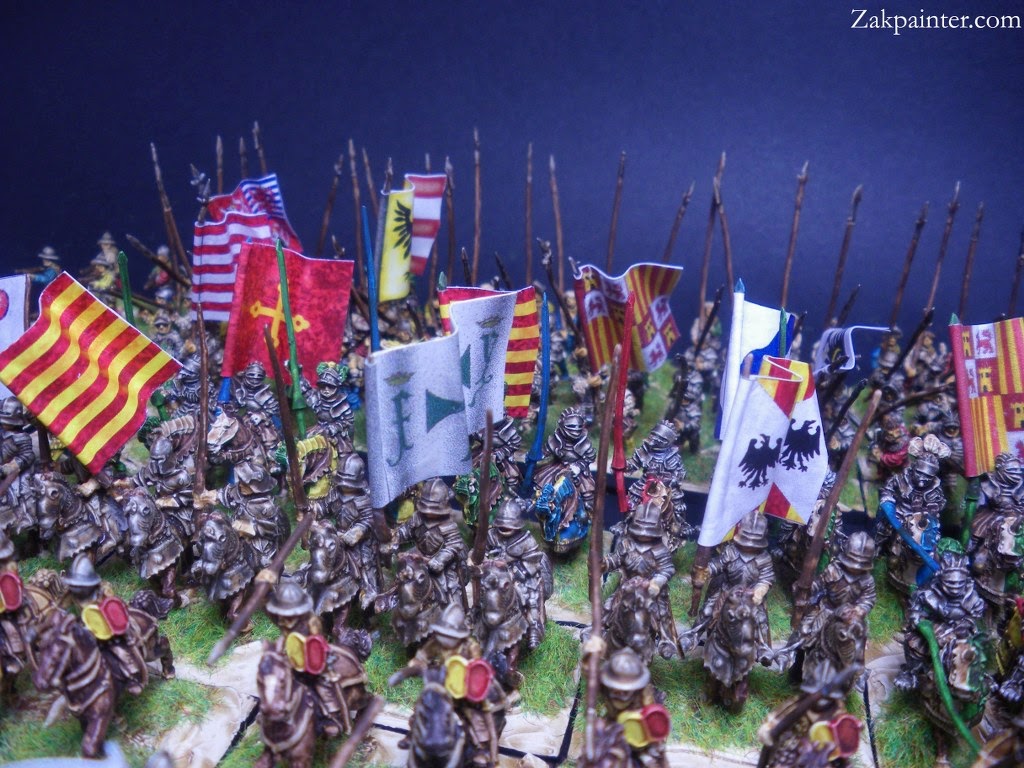 ZakGallery: 15mm FoG/DBM Late Medieval Spanish army