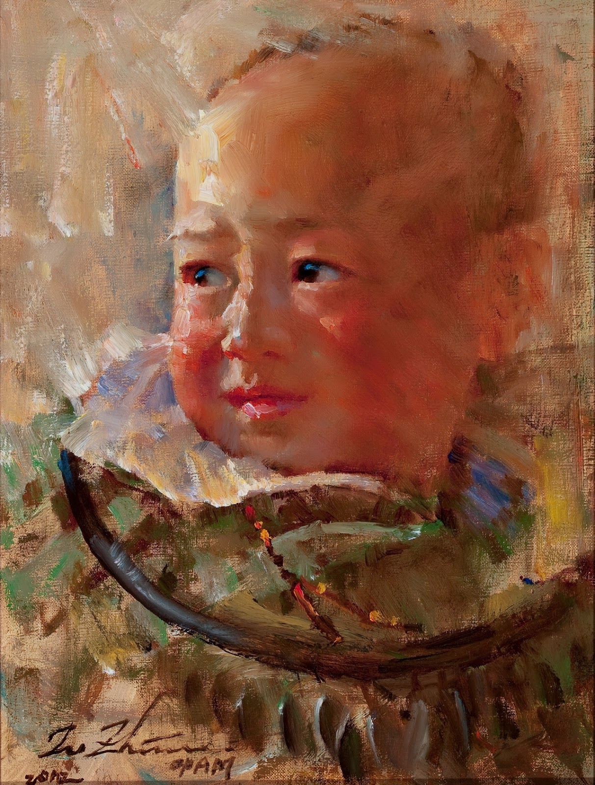 Zhiwei Tu, 1951 | Romantic Impressionist painter | Tutt'Art@ | Pittura ...