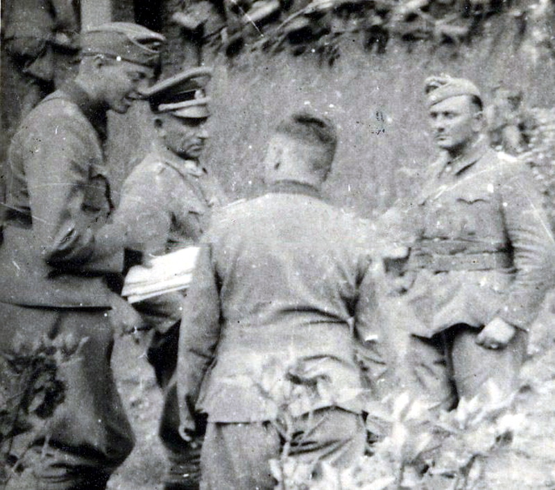 NAZI JERMAN: Foto Paul Hausser, Komandan Das Reich