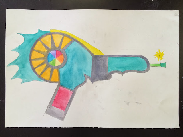 Grauer Art: Invention drawings, 8th Grade Art
