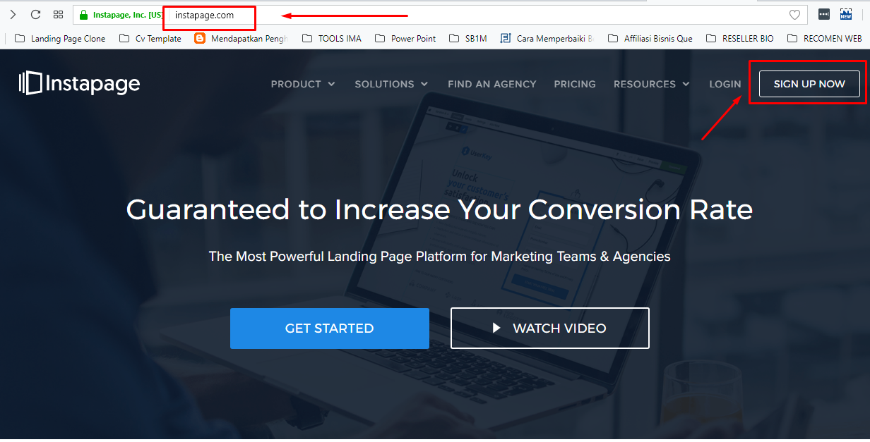 Membuat Landing Page Dengan Instapage