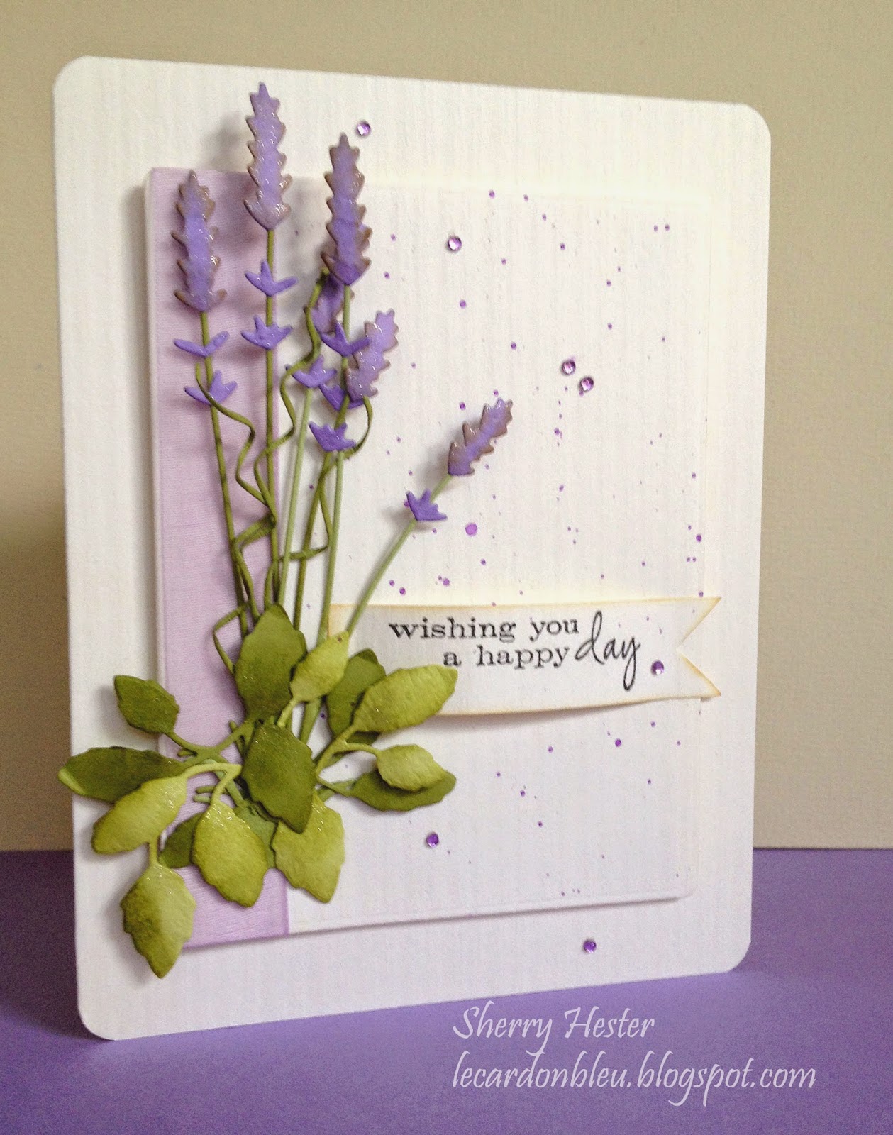 Le Cardon Bleu: A Little Lavender