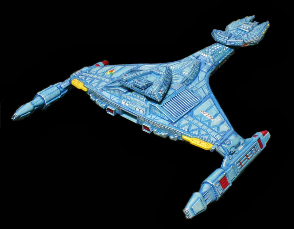 Spacedock 2001: 1/1400 Klingon Vor'cha-class attack cruiser