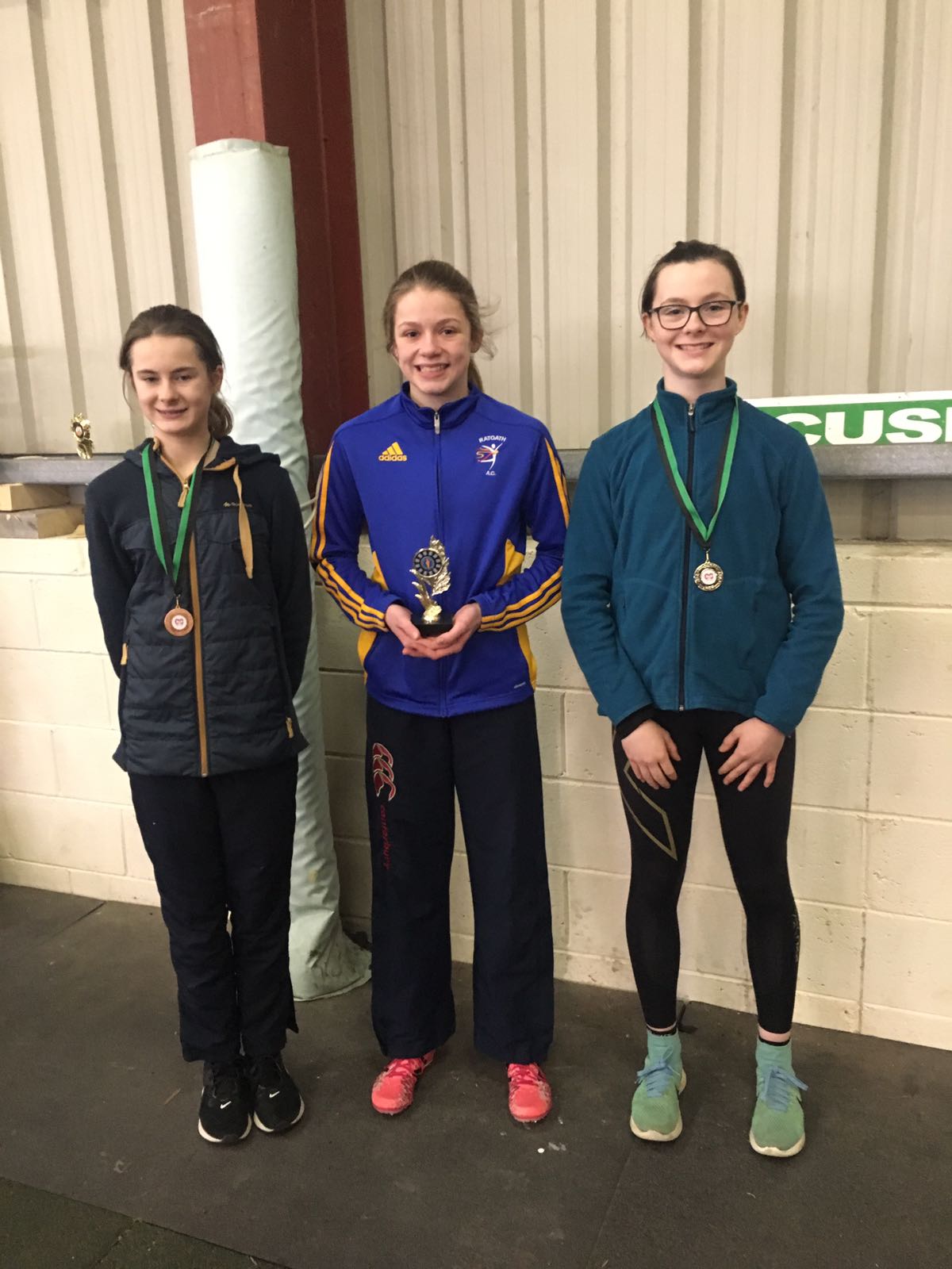 Ratoath Athletic Club: Cushinstown indoor competition