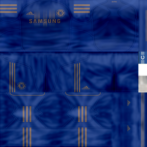 PES 6 EDIT: Kit Chelsea FC 2012/2013 by Eslam Zewail - PES6 Edit