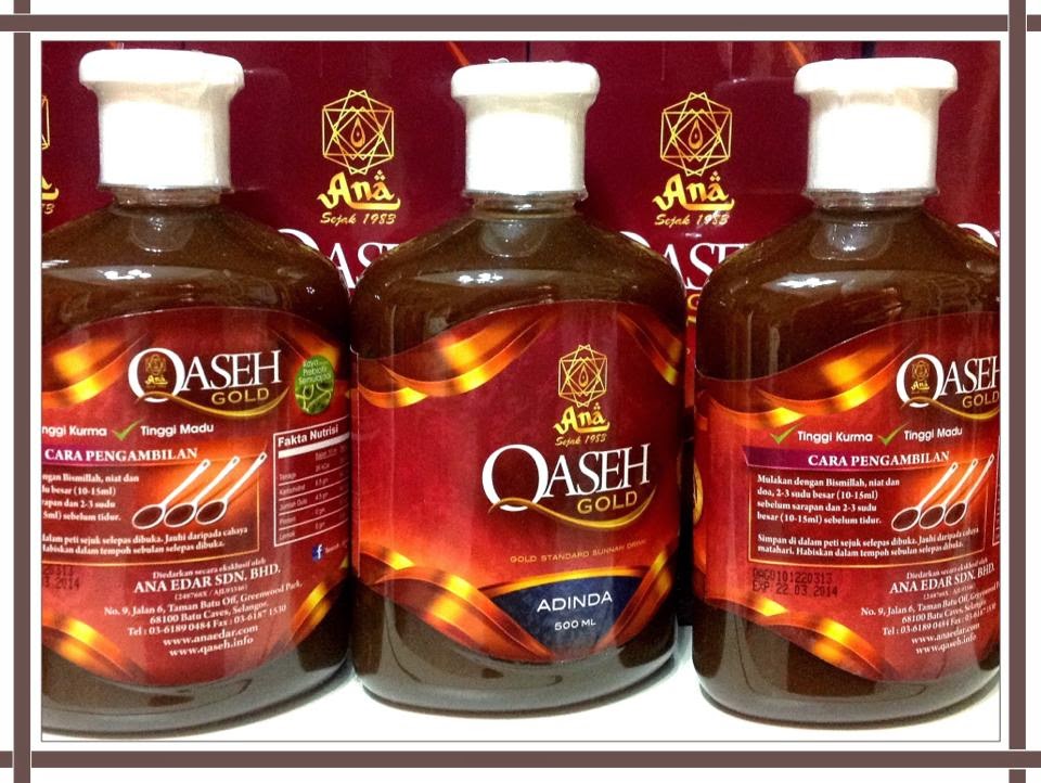 Set Bersalin Lengkap: Qaseh Gold