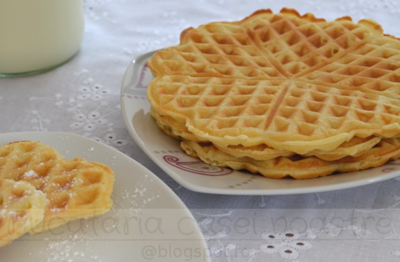 Bucataria casei noastre: Waffle cu lapte acru