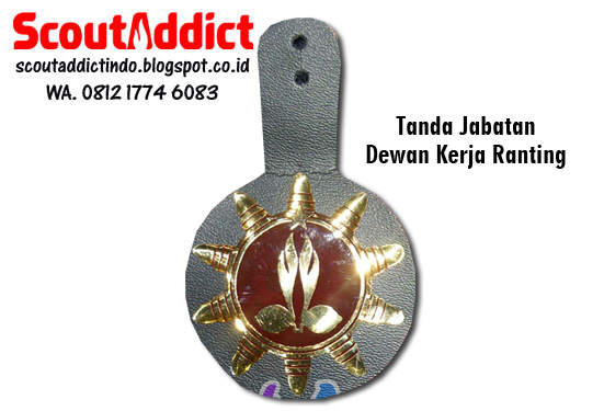 Tanda Jabatan Pramuka Dewan Kerja Ranting | Kedai Atribut Perlengkapan ...