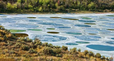 INTERNAUTAS VIRTUALES: Spotted Lake, el increíble lago multicolor de Canadá