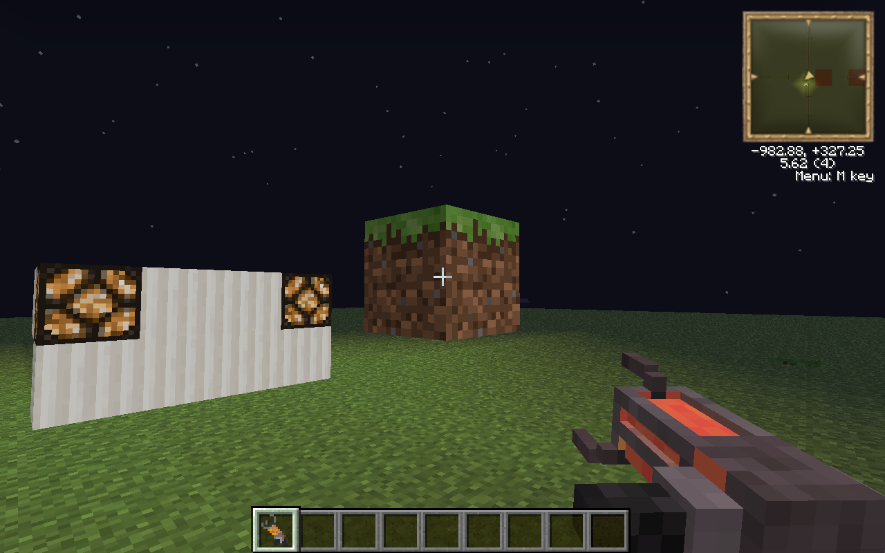 Hamster's Minecraft: Mod Spotlight: Gravity Gun