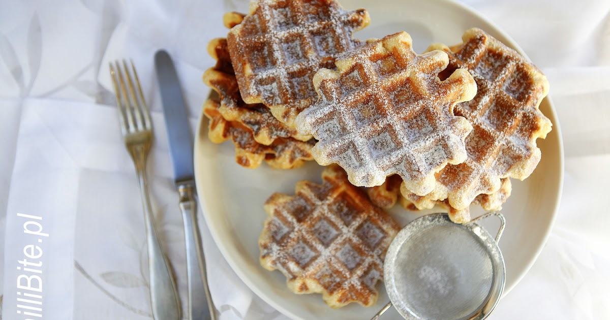 ChilliBite.pl - motywuje do gotowania!: Chrupiące gofry belgijskie
