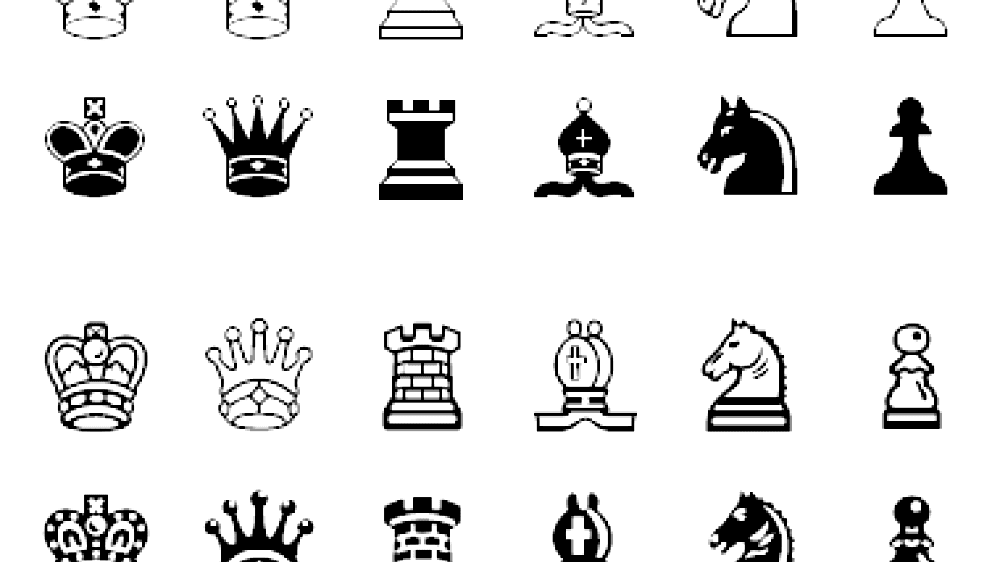 Chess symbols in Unicode