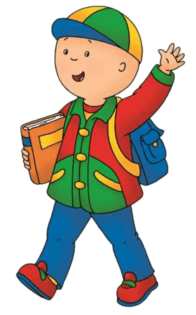 Cartoon Characters: Caillou (PNG)