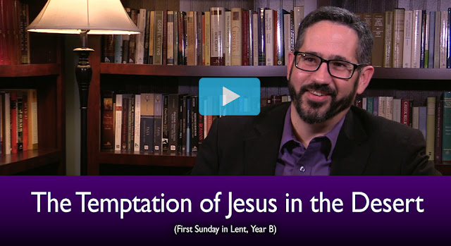The Sacred Page: The Temptation of Jesus in the Desert (The Mass ...