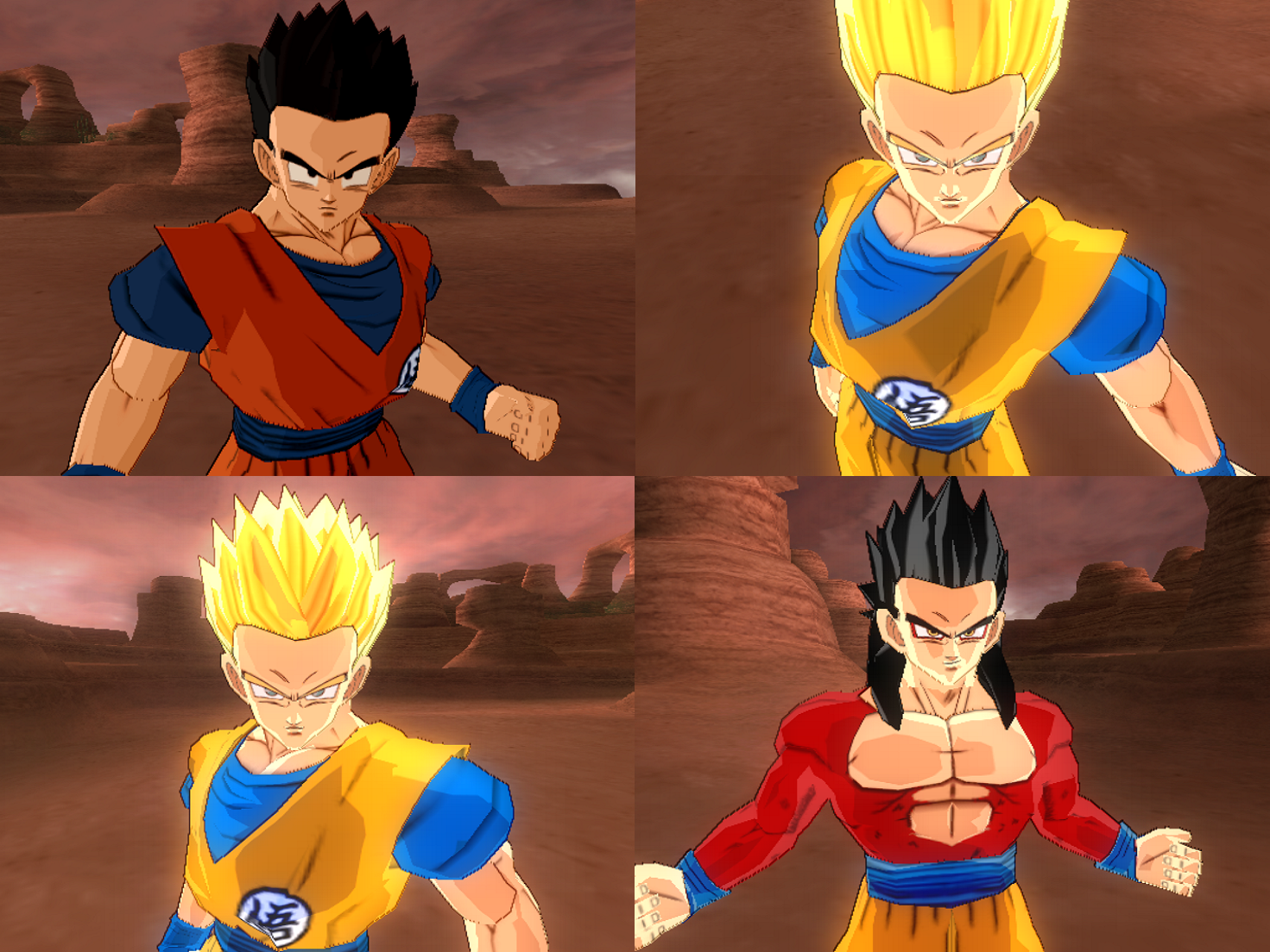 KMS Mods: Pack Definitivo - Gohan Adulto
