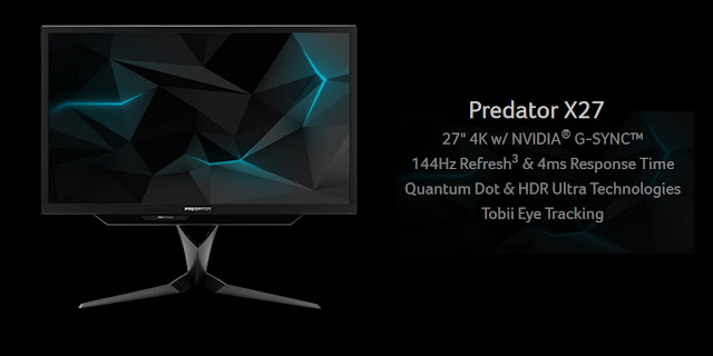 Acer unveils Predator X27 Gaming monitor. - Gizmo Manila