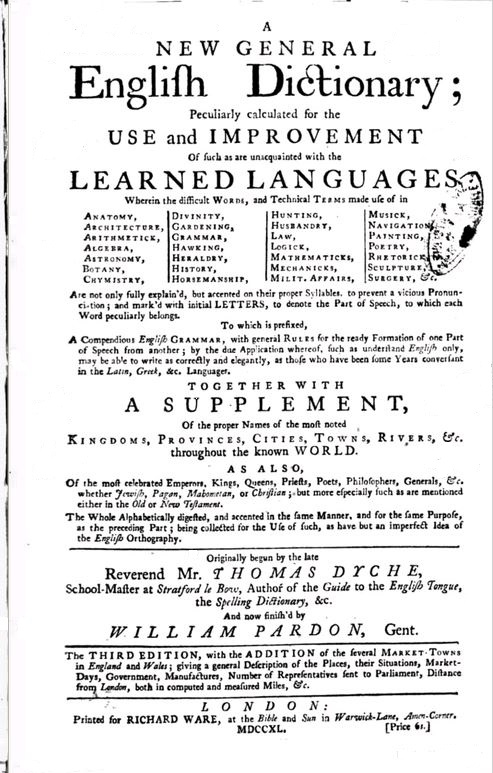 Kraut's English phonetic blog: An old dictionary