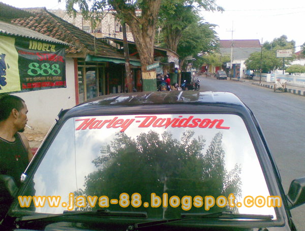 Java 88 Cutting Stiker: Isuzu Phanter