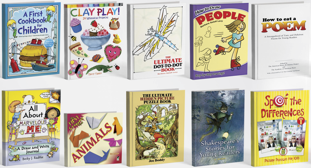 What Happens at Grandma's: Win 20 Books From Dover Publications!