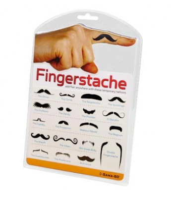 Fingerstache : les tatouages moustaches pour doigts