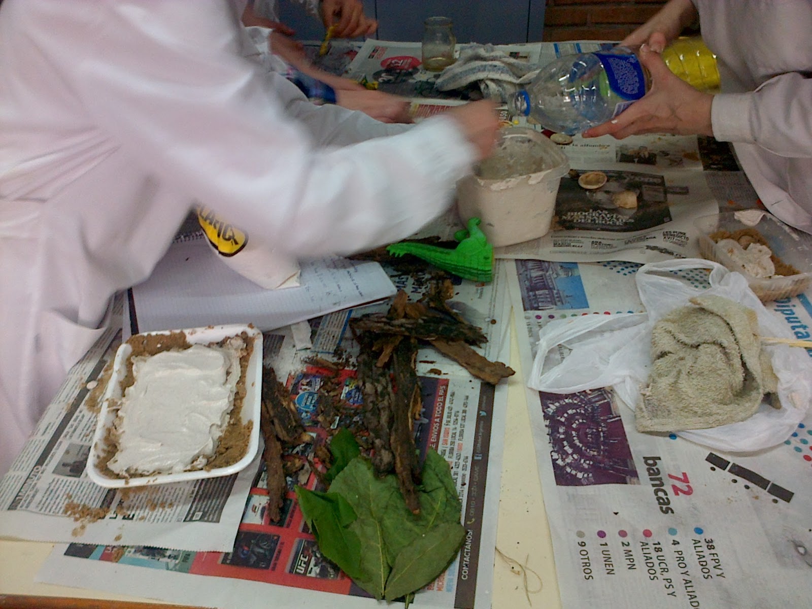 Expedición Aula Digital: Haciendo Fósiles. 2da parte