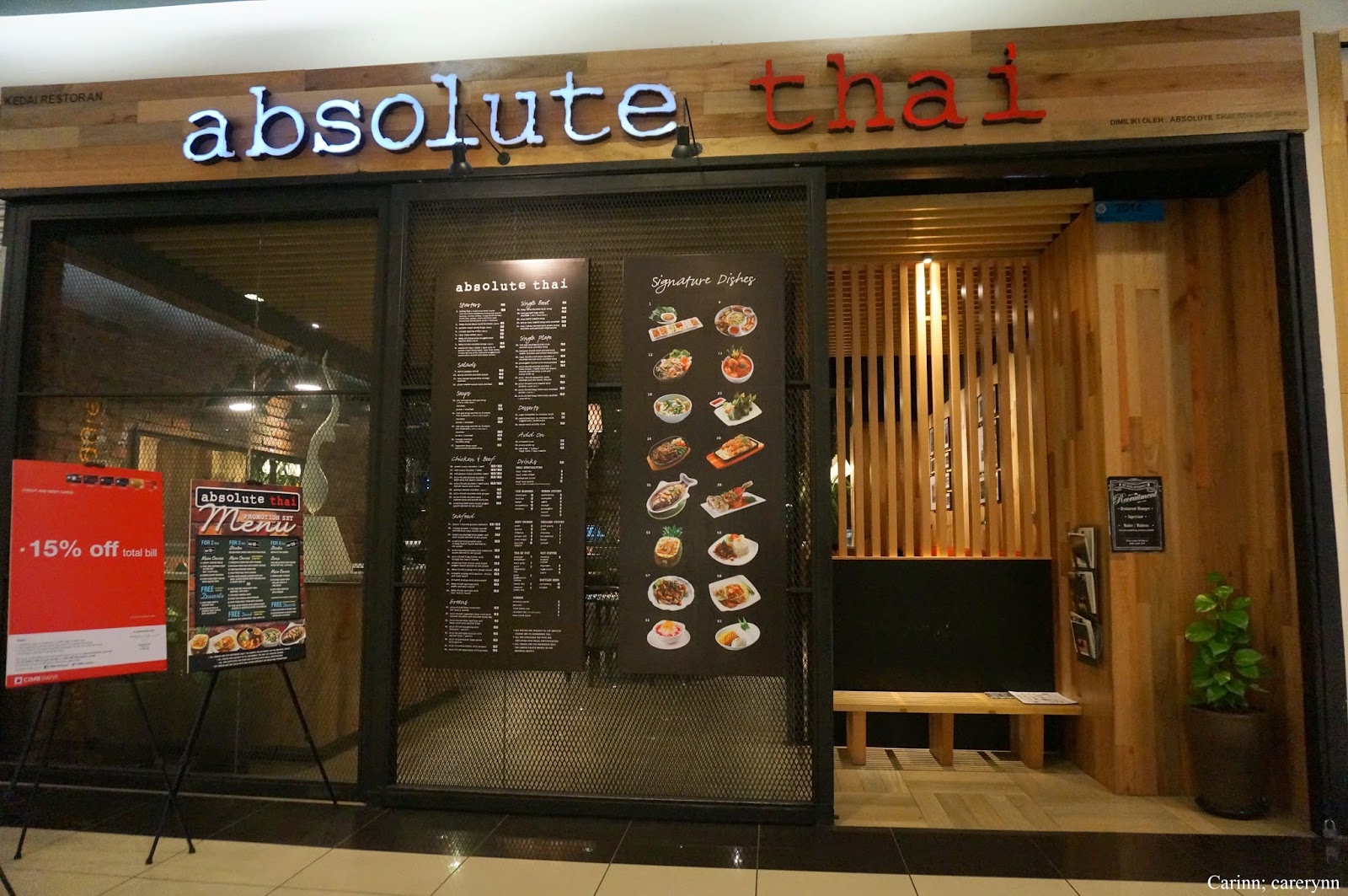 LuvHaryani: Mencari Tom Yam Terbaik di KL ? "Absolute Thai" Memang Terbaik!