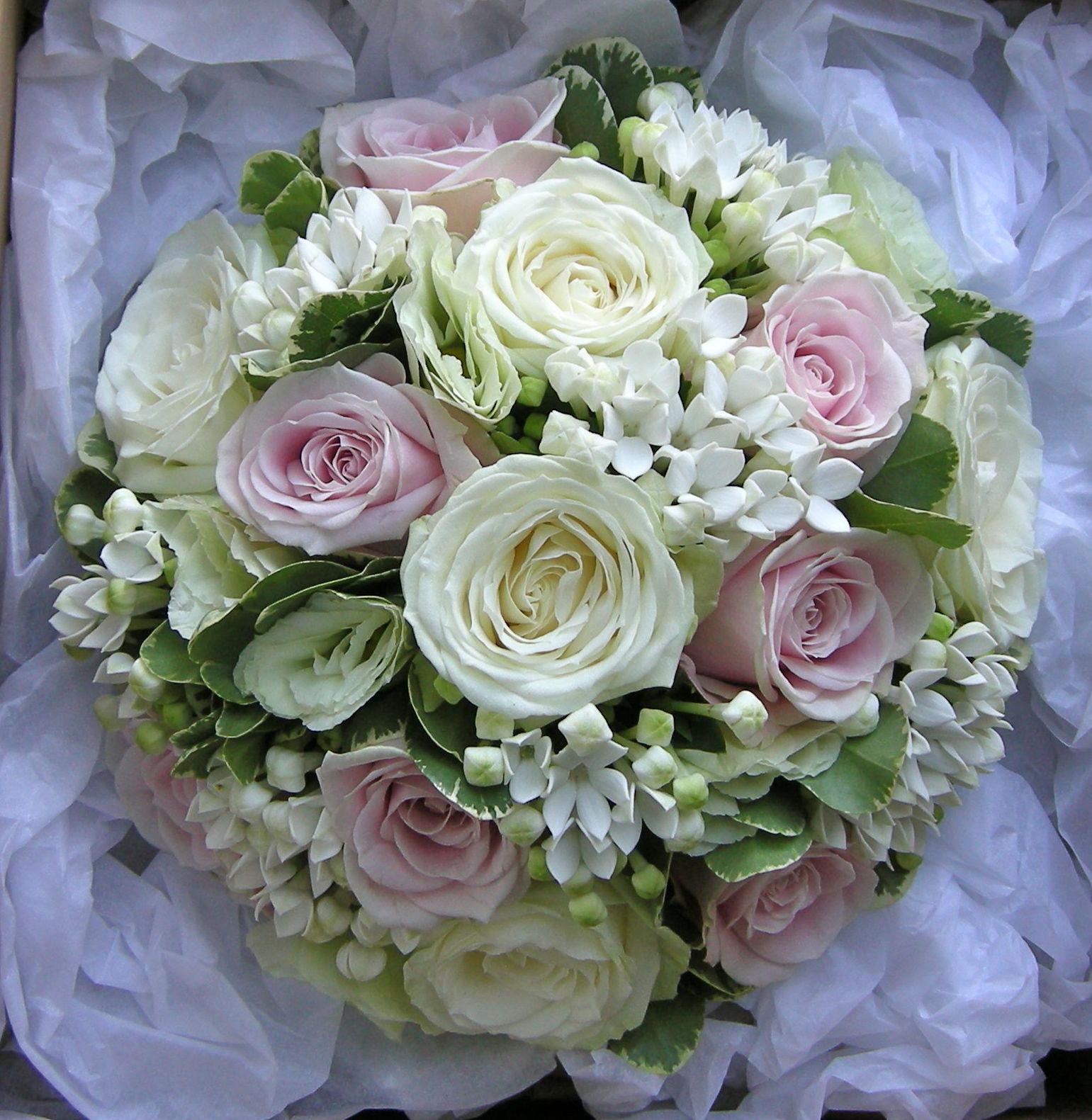 Wedding Flowers Blog: Nikki's Classic Green, White and Pink Wedding ...