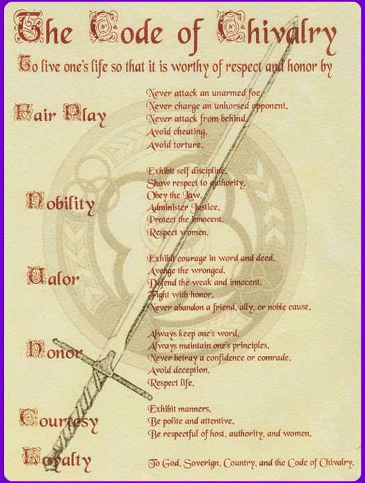 { The Seventh Cloud }: That strange thing called chivalry. Pt.1