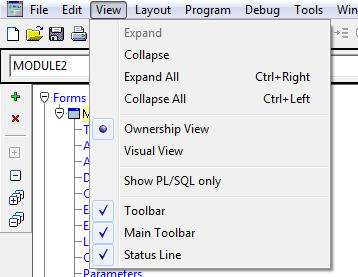 3.Oracle Forms builder Environment - Bug-dbug