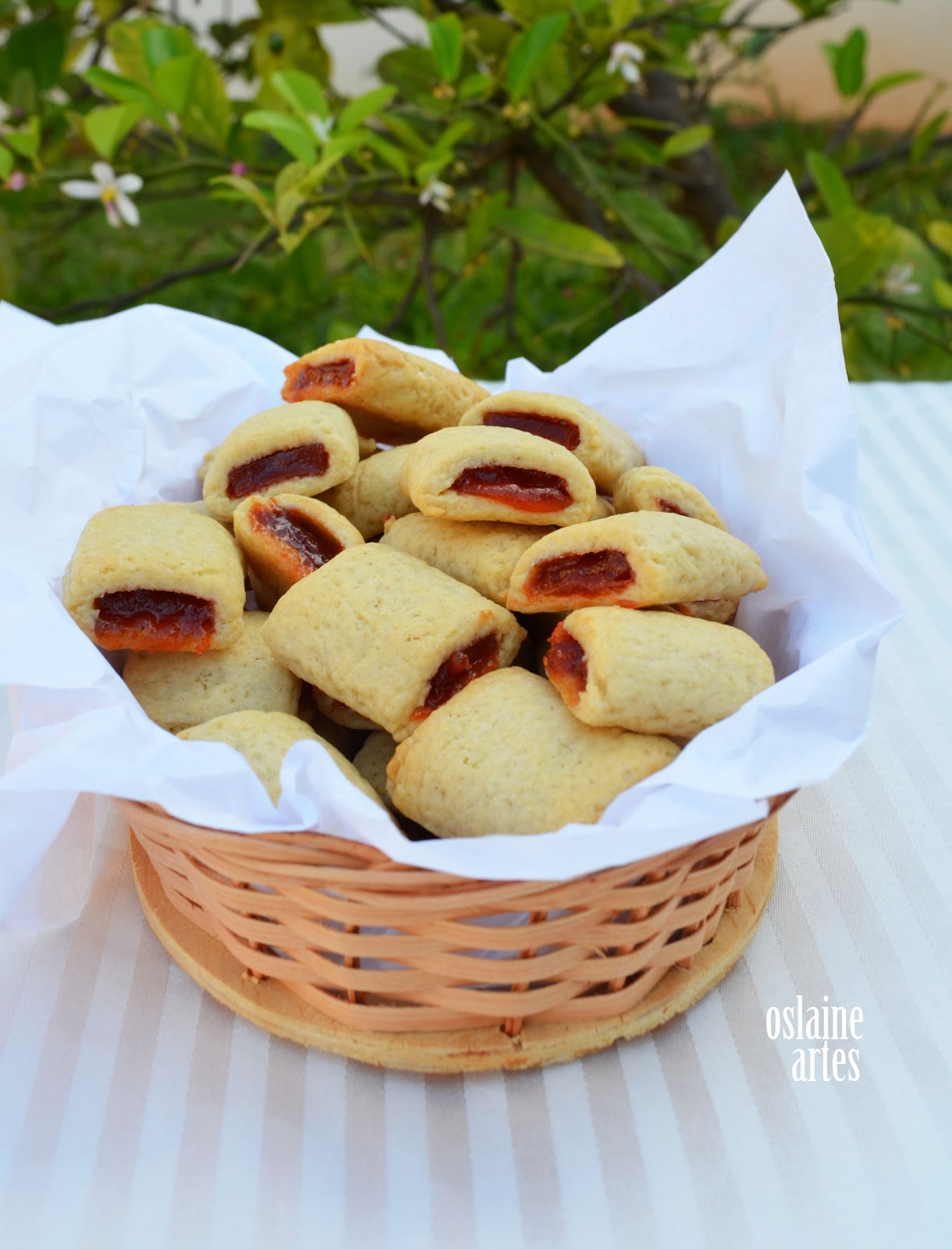 Bolachas Recheadas com Goiabada - Caramelo e Sal