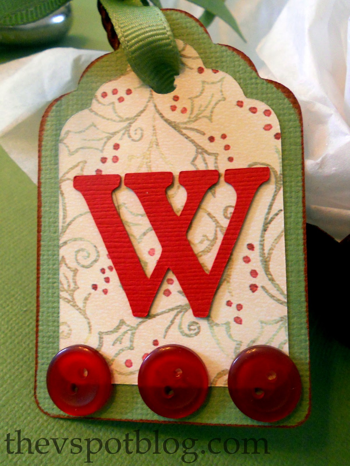 Paper Projects: Homemade Gift Tags | The V Spot