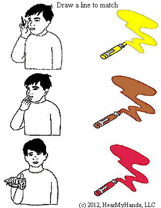 HearMyHands ASL: BROWN BEAR story part 1