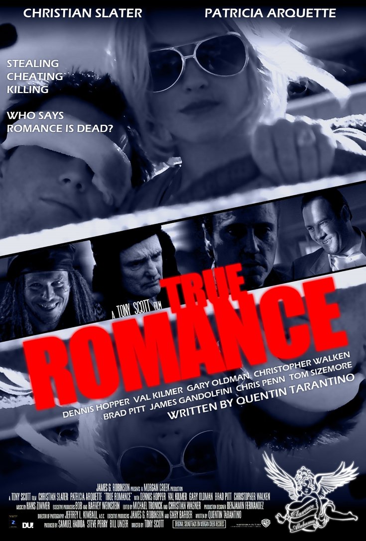 The Geeky Nerfherder: Movie Poster Art: True Romance (1993)