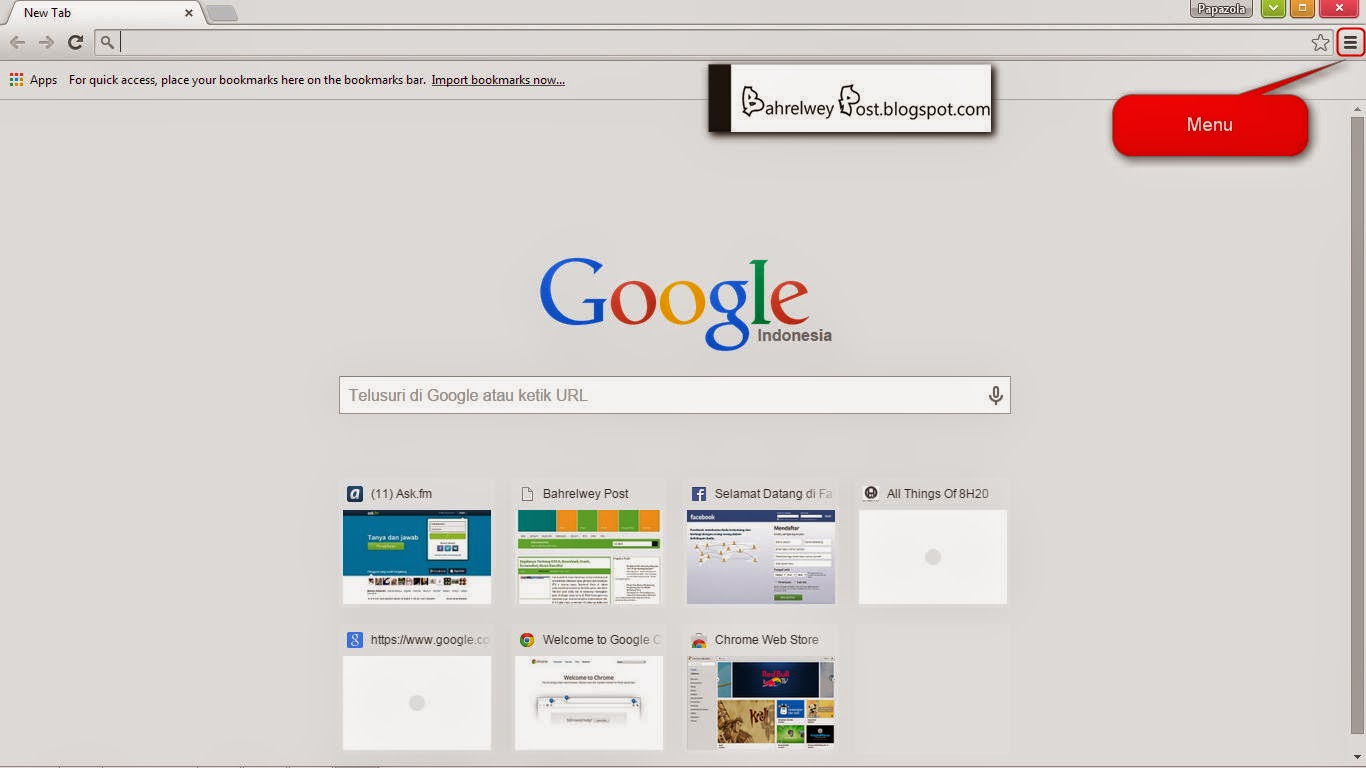 Cara Menambahkan Akun Person di Google Chrome | Bahrelwey Post