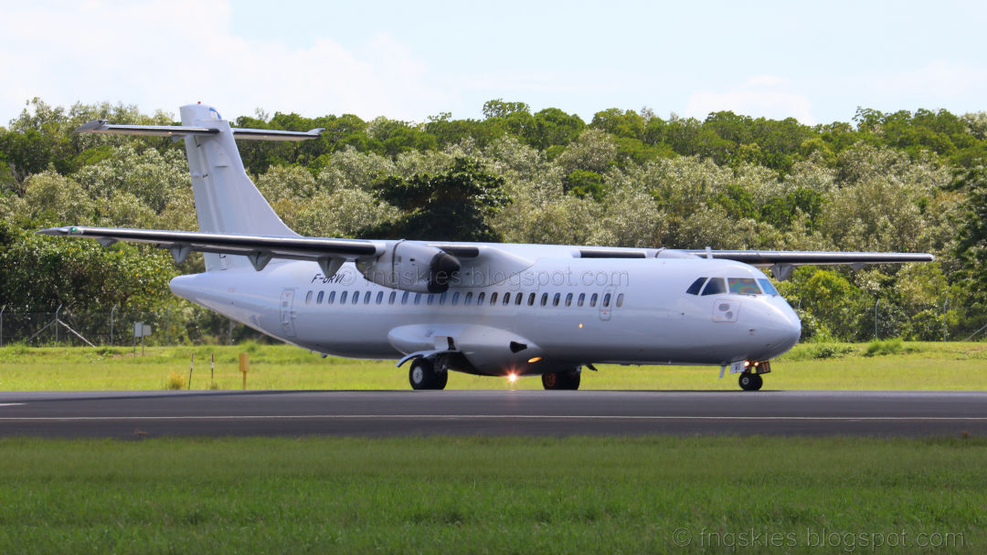 Far North Queensland Skies: Air Tahiti ATR 72-600 F-ORVI delivery flight